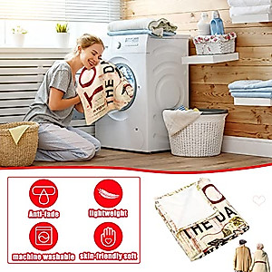 to My Man Gift for Him Blanket Valentine Gift Anniversary Birthday Gifts for Boyfriend Present Ultra Soft Fleece for Groom Engagement Wedding Father