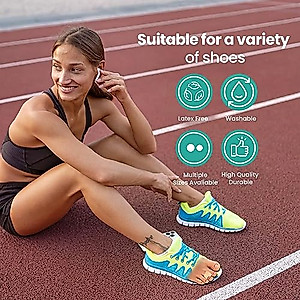 Welnove Gel Toe Separator - 8 Pack Pinky Toe Spacers - Little Toe Cushions, Small Toe Sleeves for Preventing Rubbing & Reducing Pressure (Beige)