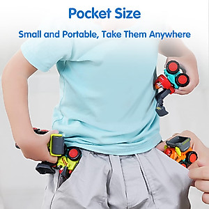 iPlay, iLearn Toddler Construction Toy Trucks, Baby Mini Push Go Cars W/Playmat, Kid Pocket Construction Vehicle, Little Excavator Dump Bulldozer, Birthday Gifts for 6 9 12 18 Month 1 2 3 Year Old Boy