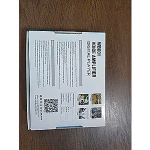 WinBridge WB001 Portable Voice Amplifier with Headset Microphone Personal Speaker Mic Rechargeable Ultralight for Teachers, Elderly, Tour Guides, Coaches, Presentations, Teacher