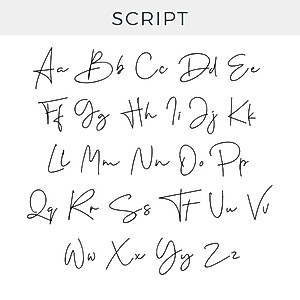 Oak&Luna - Belle Personalized Name Necklace - Signature Style Custom Necklace - in Sterling Silver or Gold Plating - Jewelry Gift for Women Wife Her - Mother's Day, Birthday (18k Gold Plating)