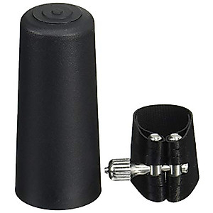Rovner Dark 1R Bb Clarinet Ligature and Cap
