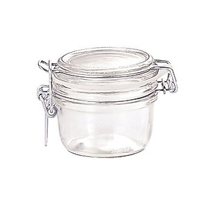Bormioli Rocco Unbekannt Fido Preserving Jar 125ml Round Glass Dessert Glass Appetiser Glass Preserving Glass Storage Jars
