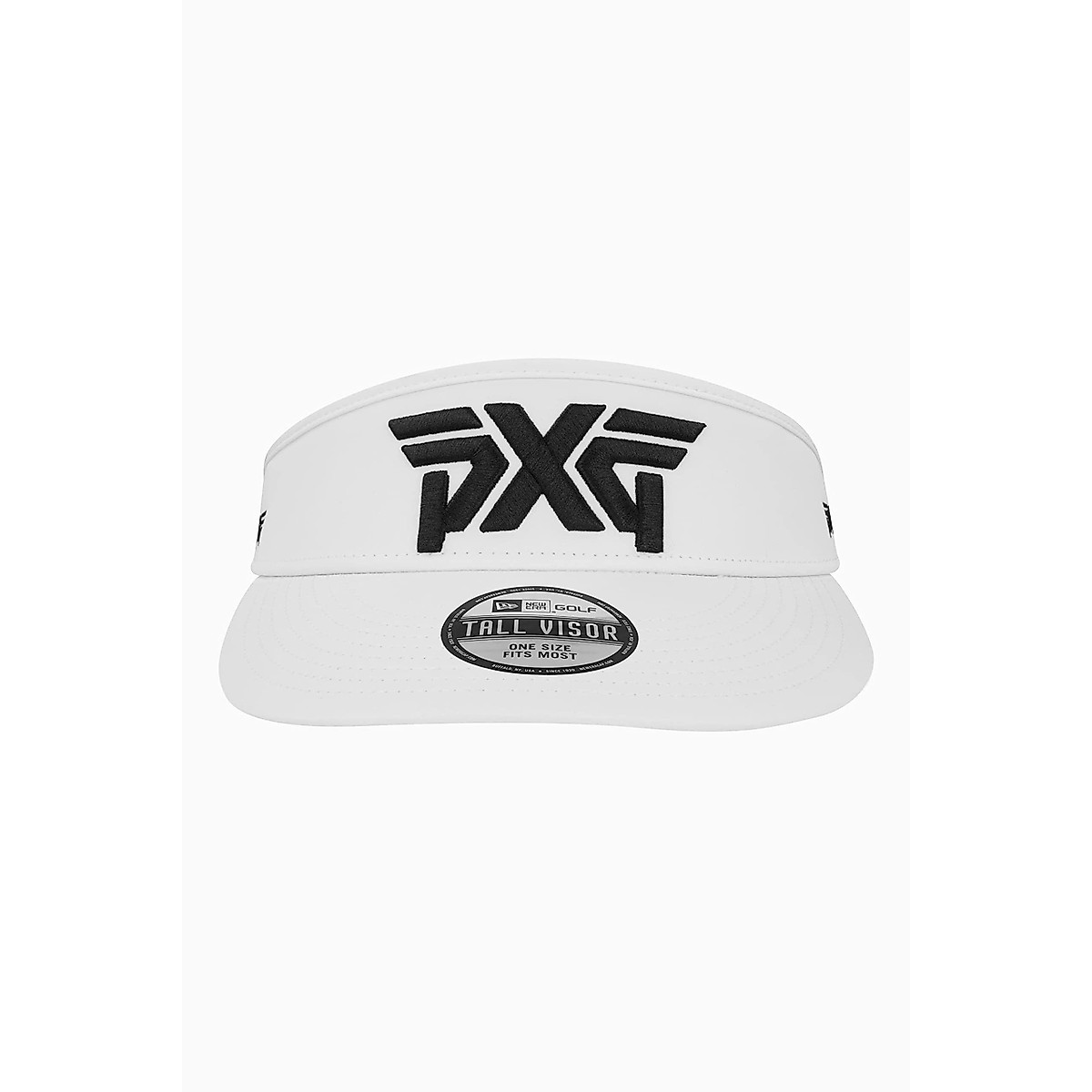 PXG Lightweight Prolight Tour Visor, UPF 50+ Sun Protection, Superior Odor-Free Cooling Fabric, Adjustable Sliding Buckle Closure - White