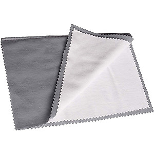 3 Pack Mothland Polishing Cloth Large 11 X 14 Inches Jewelry Cleaning Cloths for Gold Silver Platinum Jewelry Coins Watches and Silverware
