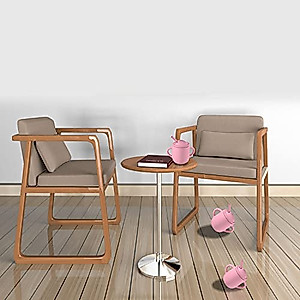 Linshuma Silicone Baby Training Cup, Toddler Straw Sippy Cup, Kids trainer Cup Spill & Non-Slip with 2 Handles BPA Free, Open Cup for 6 months+ Babies Cute 150ML Pink