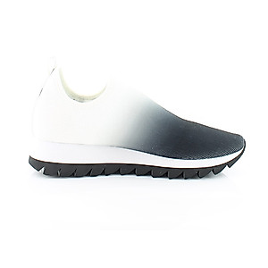 DKNY Womens Azer Slip On Running Sock Sneakers B/W 5.5 Medium (B,M)