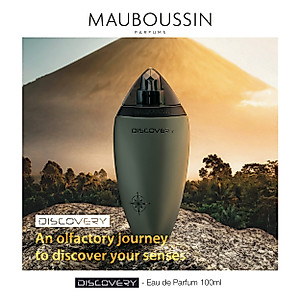 Mauboussin - Discovery 100ml (3.3 Fl Oz) - Eau de Parfum for Men - Woody, Aromatic & Citrus Scents