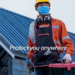 Onhear [2Packs 35dB SNR Hearing Protection Ear Muffs, Effective Ear Protection, Ear Muffs for Noise Reduction, Noise Cancelling Headphones for Autism, Safety Earmuffs for Shooting, Mowing, Hunting