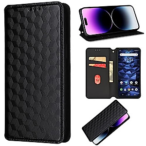 Compatible with Oppo Reno 6 Pro 5G Case,Compatible with Oppo Reno6 Pro 5G PEPM00 CPH2249 PU Leather Kickstand with Card Holders Flip Magnetic Closure Protection Phone Wallet Cover Black