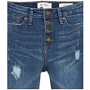 Jessica Simpson Jessica Girls' Jeans, Medium Wash Flare, 14