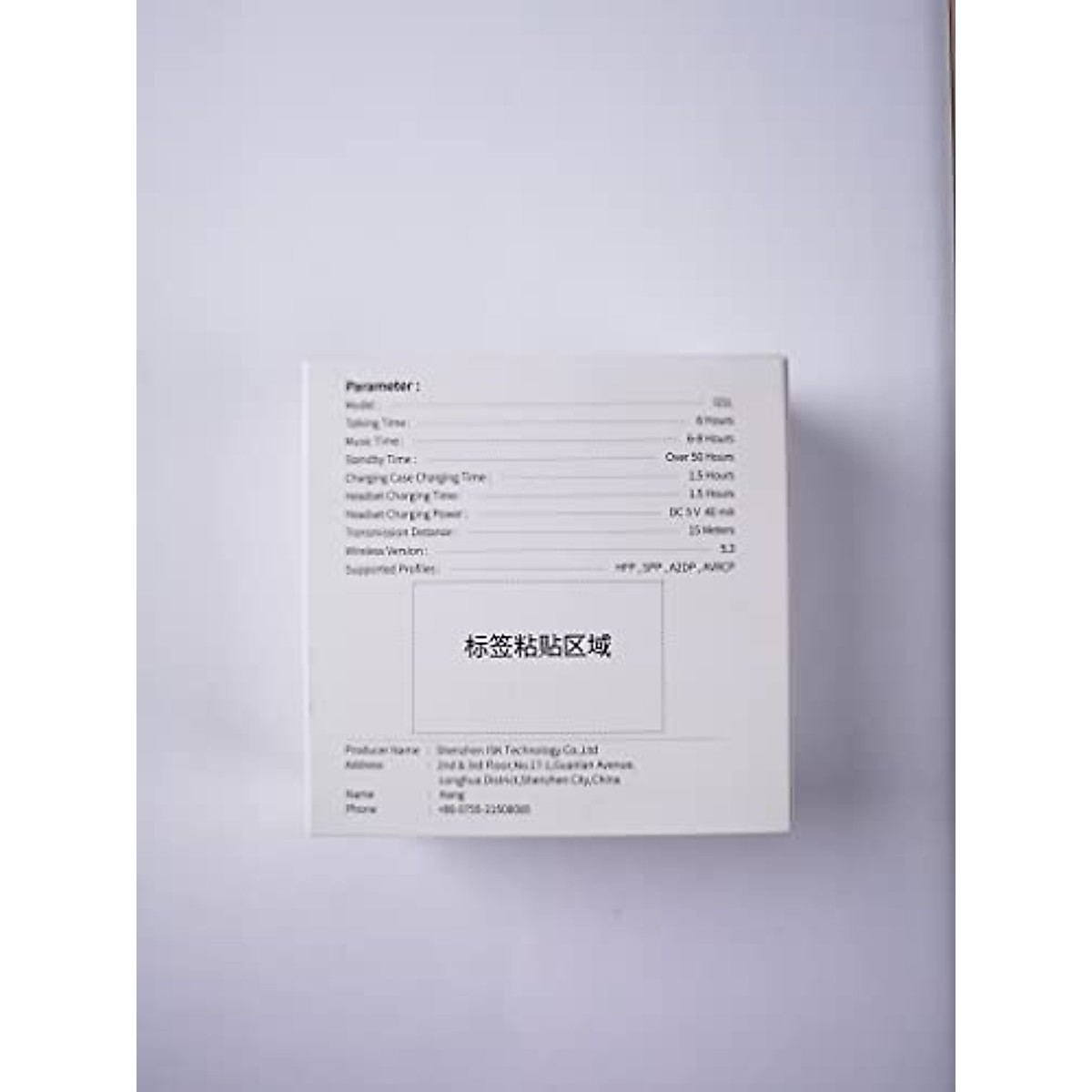 Wireless Earbud Bluetooth 5.3 Headphones Sport Earphones in Ear 48H Playback Stereo Noise Cancelling Earbud with Dual Mic LED Display, Over-Ear Earhooks Ear Buds IP7 Waterproof Headset for Running Gym