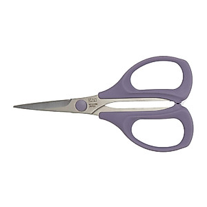 Kai 3120 4 3/4 Inch Serrated Blade Patchwork Scissor