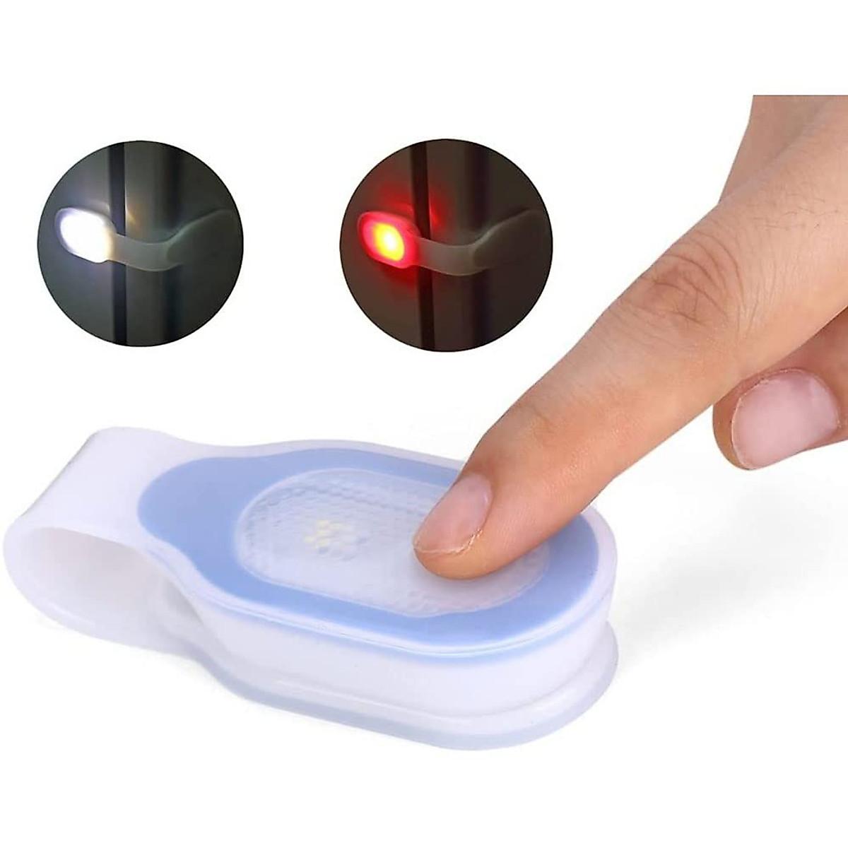 ALONEFIRE PL500 Nursing Night Light Clip on Flashlight USB Rechargeable Magnetic Nursing Light 3 Modes for Nurses Night Shift Nurse Essentials, Badge with Keychain Light, Built-in Battery (Yellow)