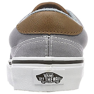 Vans Unisex Low-Top Sneakers, Grey ((C/Yellow) Frost Gray/Acid Denim Q70), 12 US Women