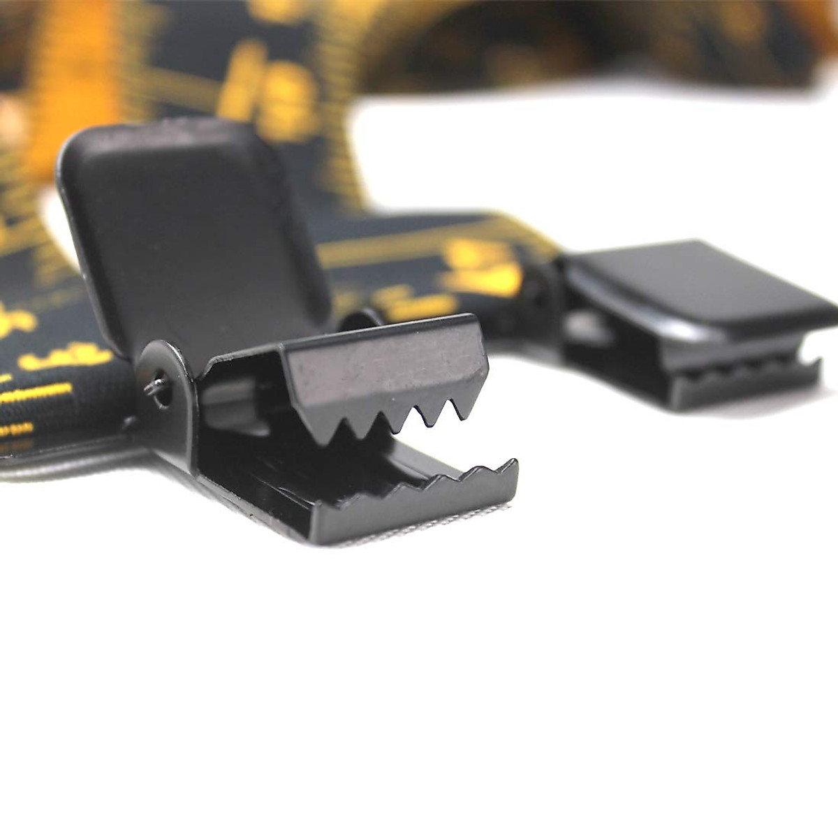 MELOTOUGH Tool Belt Suspenders Work Suspenders 2" Wide Adjustable and Elastic Braces X Shape with Very Strong Clips - Heavy Duty tape measure suspenders for men (Black Tape)