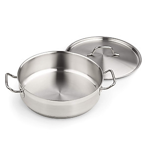 Cooks Standard Professional Stainless Steel Cookware Set 8PC, 8 PC, Silver & - 2568 Cooks Standard Classic 4-Piece 12 Quart Pasta Pot Cooker Steamer Multipots, Stainless Steel