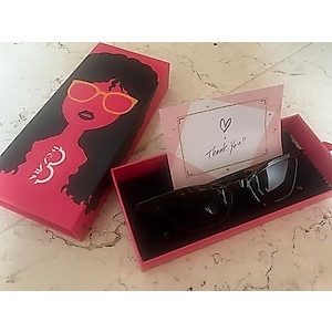 W&Y YING Small Cat Eye Sunglasses for Men and Women Skinny Retro Frame Y2K Shades Trendy Fun Fashion Glasses