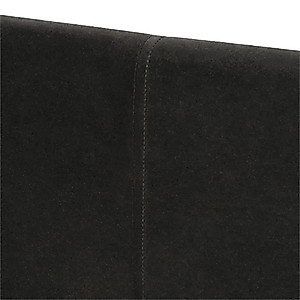 Jennifer Taylor Home David Collection Modern Upholstered King Size Size Bed Frame, Hand Tufted and Nailhead Trim, Dark Charcoal Grey