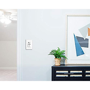 Legrand - Pass & Seymour LSDC163PWV Dual Control Slide Preset Single Pole Dimmer, White