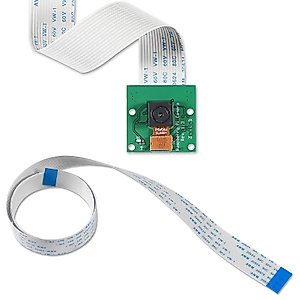 ALMOCN 5 Megapixels Camera Module for Raspberry Pi 1080P HD OV5647 Sensor with 15cm and 100cm Pin Ribbon Cable for Raspberry Pi Model A/B/B+, Pi 2B and Raspberry Pi 3B 3B+, Pi 4B