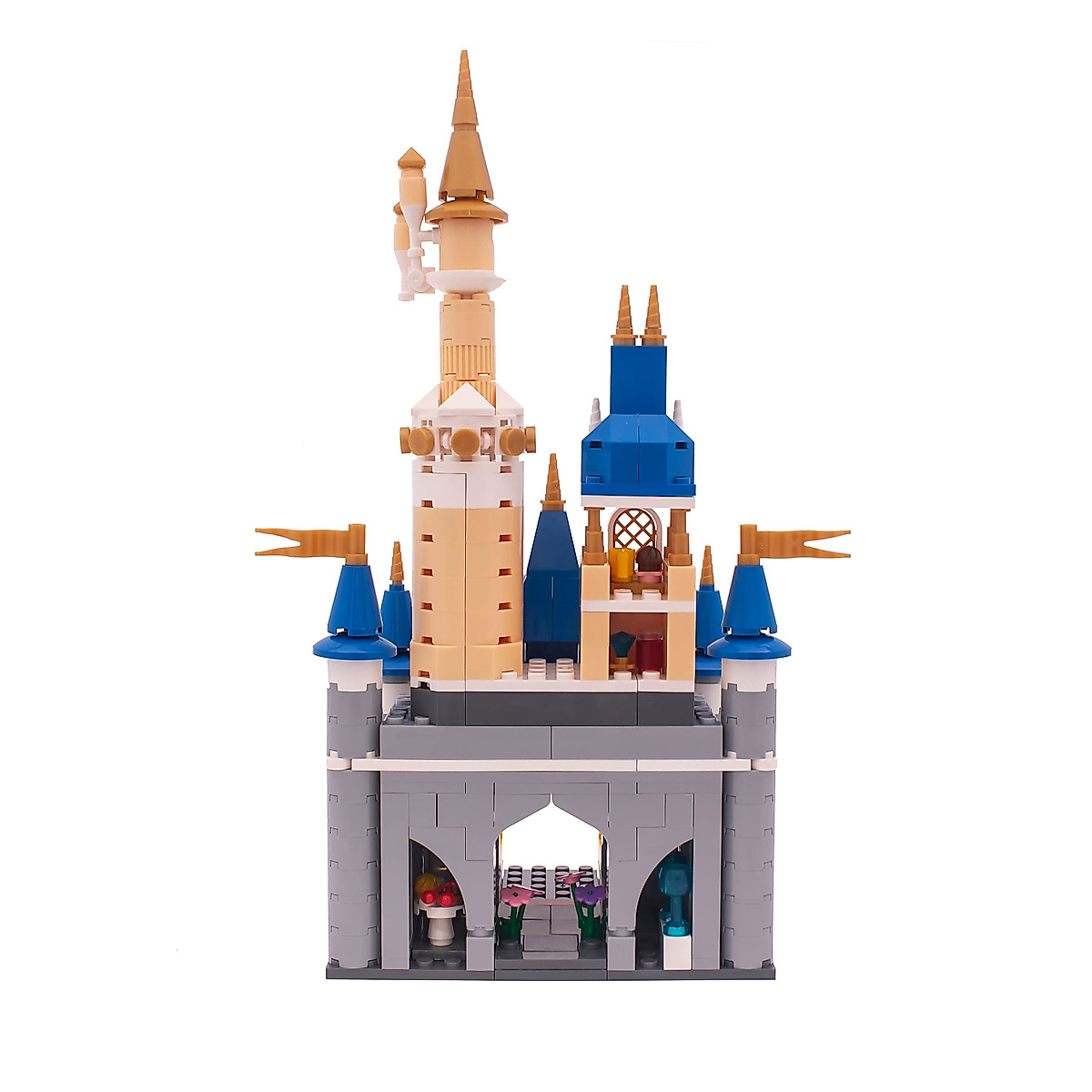 Brick Loot Princess Castle Toy, Palace Building Playset, Fairy, Queen, Friends, Toy for Kids, Girls & Boys, Compatible with Major Building Blocks, Birthday, Gift, 6+ Year Old (413 PCS)