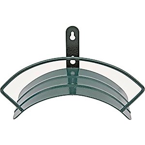 Rocky Mountain Goods Deluxe Metal Hose Hanger - Most Solid Wall Mounted Hose Hanger on The Market - Rust Proof Wrought Iron - Fits 100’ of Hose
