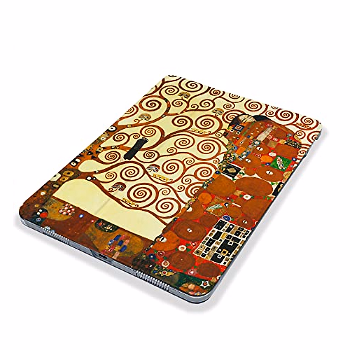Gustav Klimt Tree of Life case Compatible with iPad Mini Air Pro 7.9 8.3 9.7 10.2 10.9 11 12.9 inch Pattern Cover New 2022 2021 Trifold Stand 3 4 5 6 7 8 9 Generation 69 (9.7" 5/6 gen)