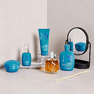 Alfaparf Milano Semi Di Lino Curls Enhancing Hair Conditioner - Color Safe Conditioner to Hydrate, Detangle & Nourish Wavy and Curly Hair - Vegan Conditioner for Frizz Control (6.76 Fl Oz / 200 ml)