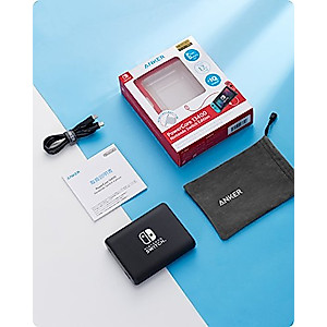 [Power Delivery] Anker PowerCore 13400 Nintendo Switch Edition, The Official 13400mAh Portable Charger for Nintendo Switch, for use with iPhone X/8, USB-C MacBooks, and More