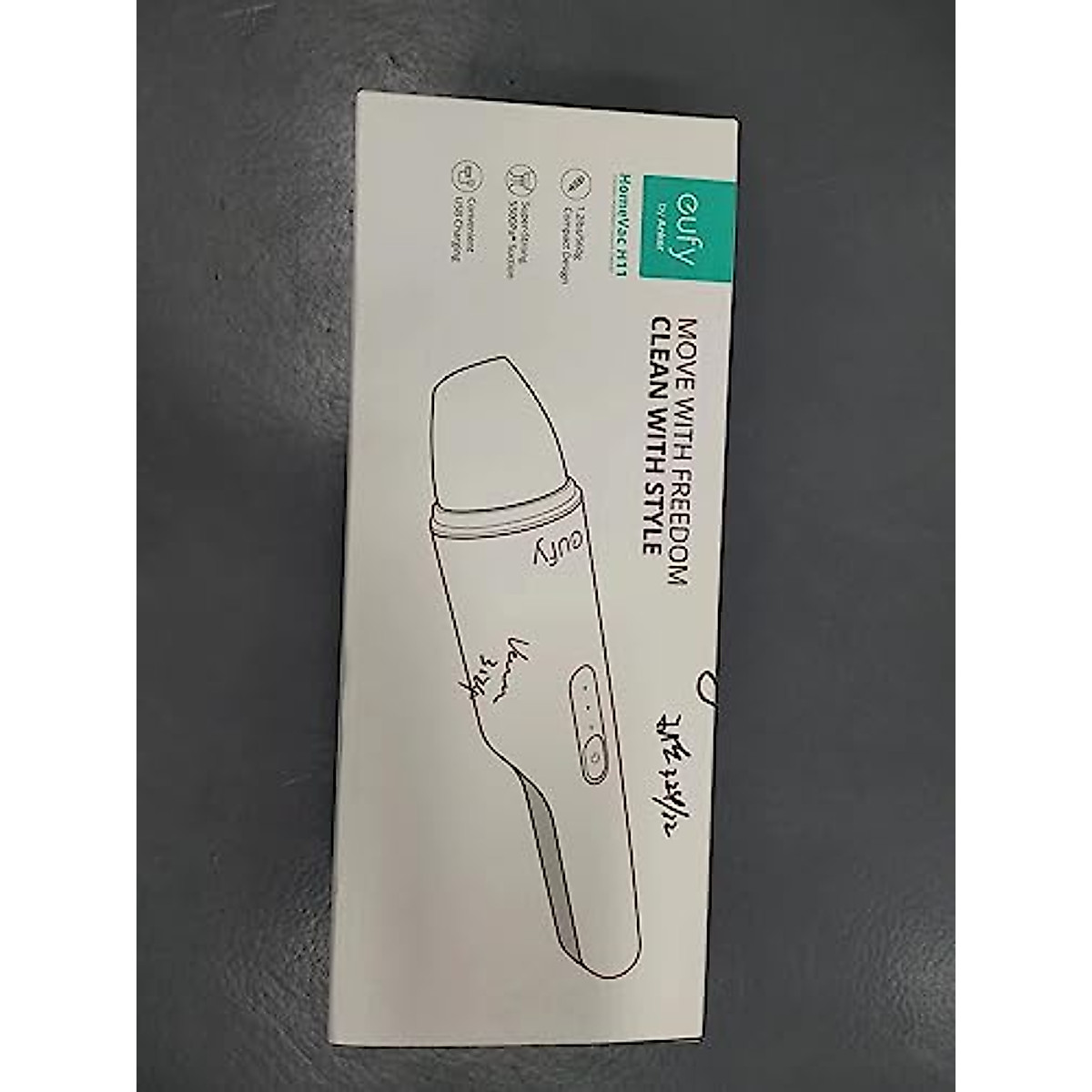 eufy by Anker, HomeVac H11,Cordless Handheld Vacuum Cleaner,Ultra-Lightweight 1.2lbs,5500Pa Suction Power,USB Charging, for Home Cleaning