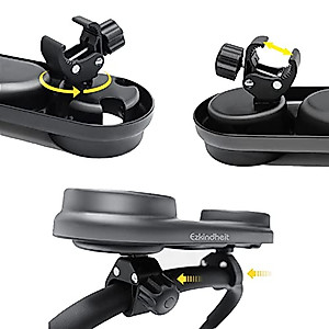 Snack Tray for Baby Stroller,Stroller Tray with Cup Holder,Outdoor Accessories for Babies and Kids.Two Cup Holders with One Snack Tray.