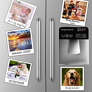 LEECUM Custom Photo Fridge Magnet Locker Magnets Home Decoration Refrigerator Magnets Office Kitchen School (1PCS) (4inch(1PCS))