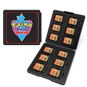 UFOPETIE 12 in 1 Game Card Case for Switch Sword Shield Switch Game Case,for Nintendo Switch Game Storage,Switch Game Card Case