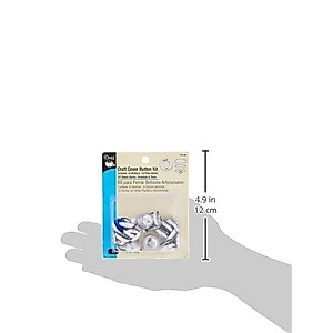 Dritz 114-30 Craft Cover Button Kit with Tools, Size 30 - 3/4-Inch, 18-Sets