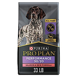 Purina Pro Plan High Energy, High Protein Dog Food, SPORT 30/20 Salmon & Rice Formula - 33 lb. Bag