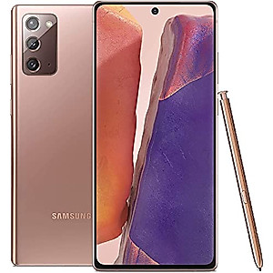 Samsung Electronics Galaxy Note 20 5G N981U Android Cell Phone, US Version, 128GB of Storage, Mobile Gaming Smartphone, Long-Lasting Battery, T-Mobile Locked - (Renewed)