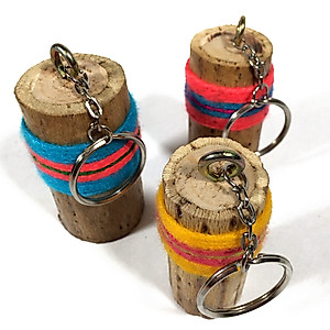 Africa Heartwood Project 5" Cactus Rainstick with Keychain Kit