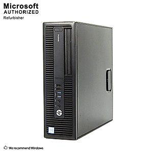 HP ProDesk 600 G2 Small Form Factor Business Desktop Computer, Intel Quad Core i5-6500, 12GB DDR4, 1TB SSD, WiFi, BT 4.0, VGA, DP