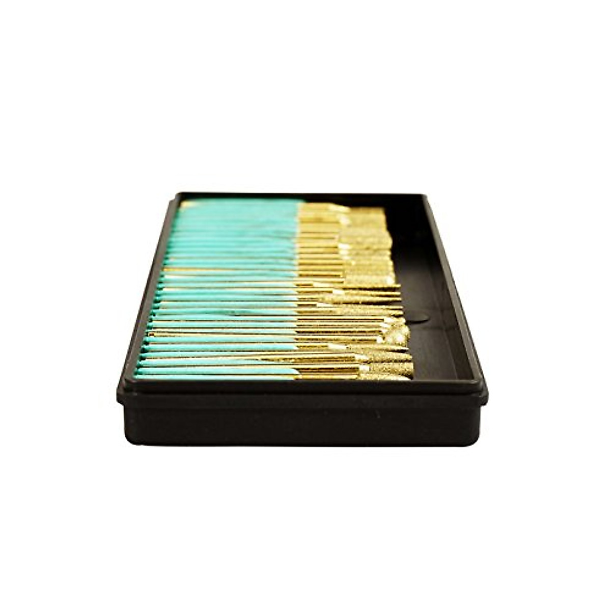 SE 30-Piece Set of Titanium-Coated Diamond Burrs, Grits 120-150 - 82331TF