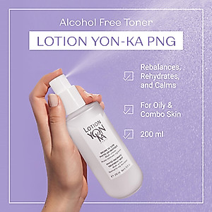 Yon-Ka Lotion PNG Hydrating Face Toner (Oily & Normal Skin) Daily Purifying Face Mist, Refreshing Natural Skin Toner with Essential Oils, Alcohol-Free and Paraben-Free (6.7 oz)