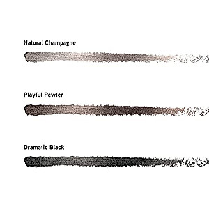 Physicians Formula Shimmer Eyeliner Pencil Set Of 3, Black, Dark Brown, Brown, Custom Eye Enhancing Eyeliner Trio, Dermatologist Approved