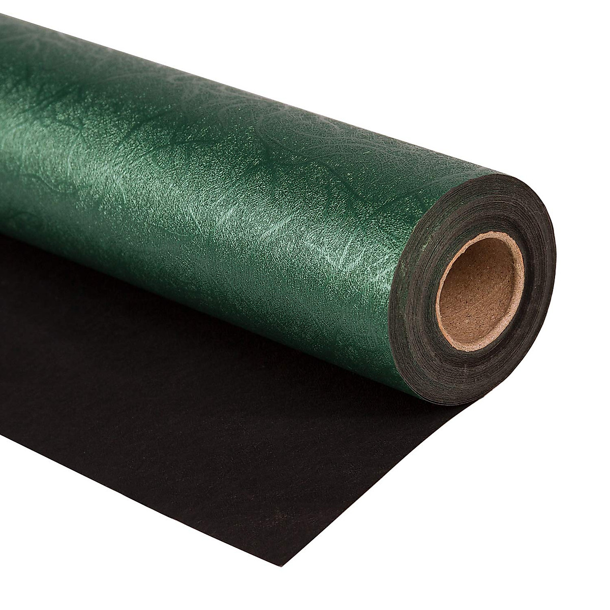 WRAPAHOLIC Wrapping Paper Roll - Reversible Green and Black for Birthday, Holiday, Wedding, Baby Shower Wrap - 30 inch x 16.5 feet
