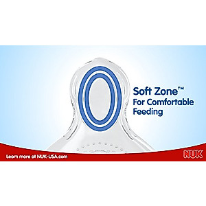 NUK Disney Baby Bottle, Minnie Mouse, 3 Count (Pack of 1)