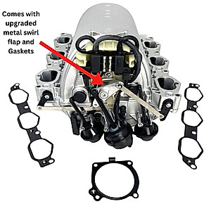 Upgraded Intake Engine Manifold Assembly Compatible with Mercedes-Benz C350 CLS350 SLK280 ML350 R350 E350 Replaces OE# A2721402401 2721402401 272 140 24 01