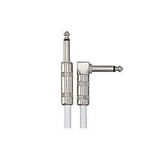 Hosa GTR-205R Straight to Right Angle Guitar Cable, 5 Feet Black