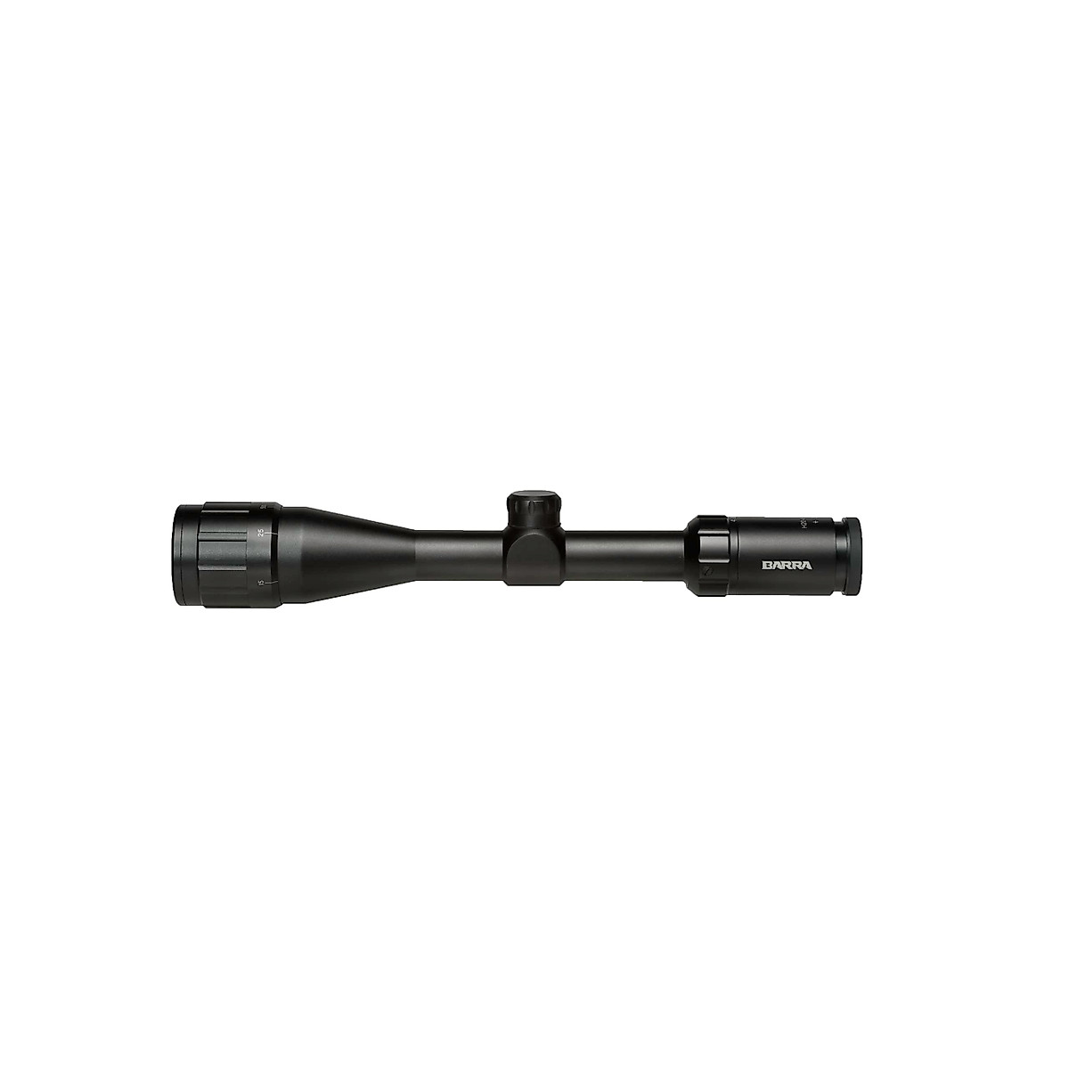 Barra Rifle Scope, BDC Reticle Capped Turrets for Hunting Shooting Precision Deer Hog Venison Varmint (H20 4-12x40)