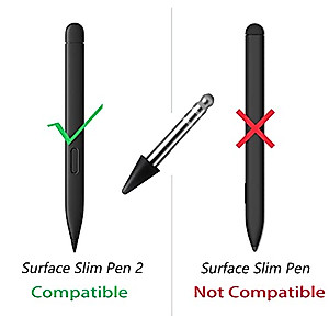 Nib Replacement Compatible for Microsoft Surface Slim Pen 2 ; Tips Replacement Nibs for Surface Slim Pen 2