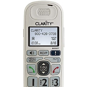 Clarity D714 Moderate Hearing Loss Cordless Phone with D704HS Expandable Handsets (D714 with (2) D704HS)