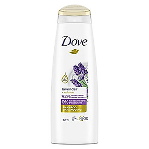 Dove Volume Shampoo for Thinning Hair Thickening Ritual Hair Shampoo with Lavender 12 oz